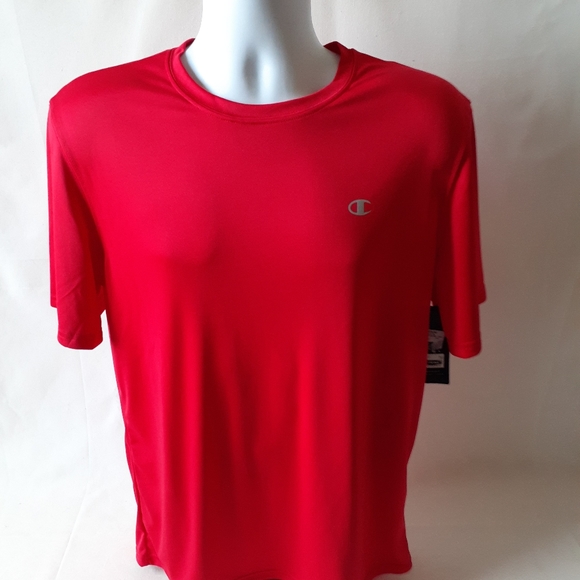 Champion | Shirts | Champion Mens Red Shortsleeve Athletic Shirt | Poshmark